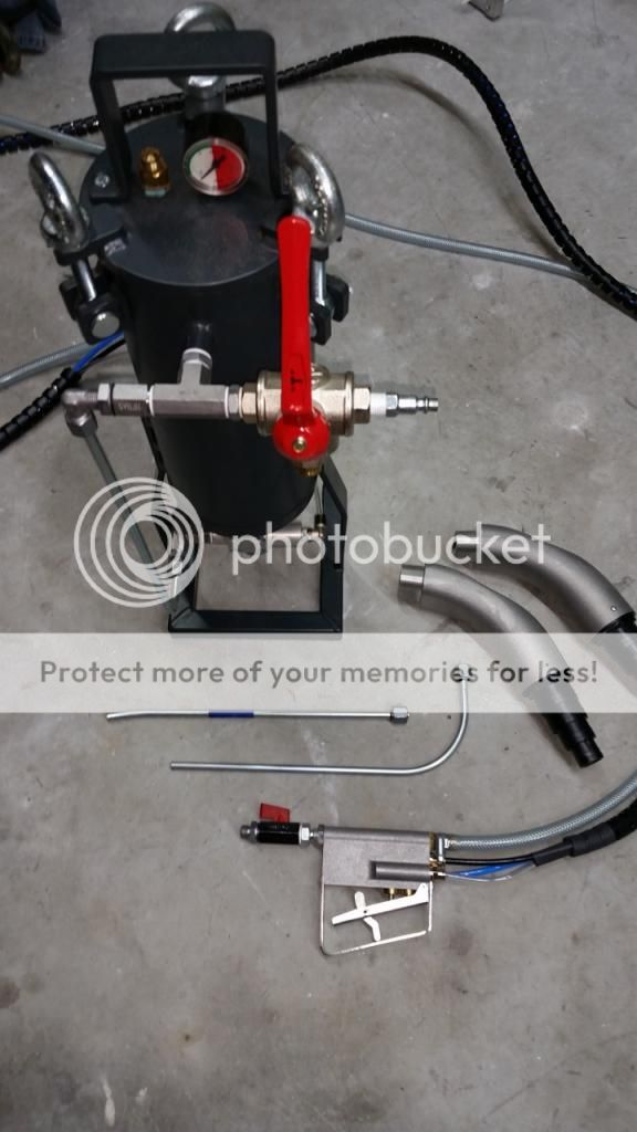 Intake valve cleaning - walnut blasting w/ OEM tool