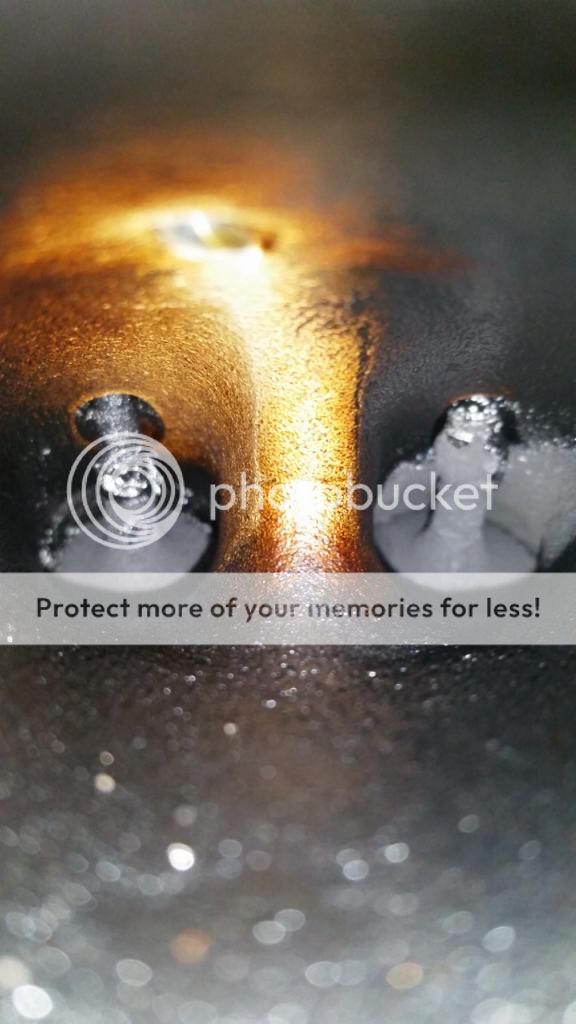 Intake valve cleaning - walnut blasting w/ OEM tool