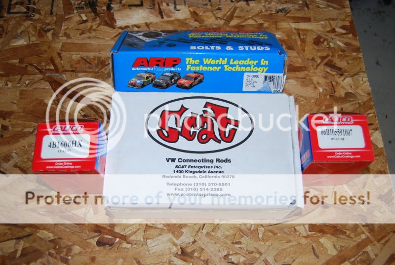 FS: 1.8T Parts for engine build (Rods,bearings,ARP Head Bolts) | VW ...