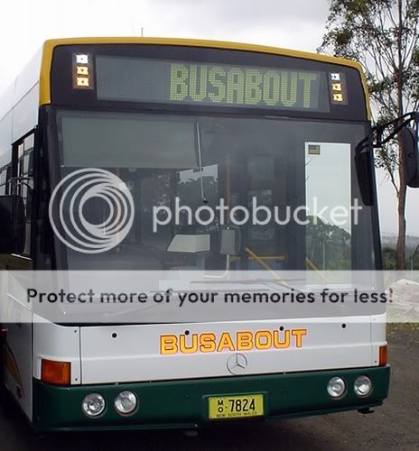 Busabout - Bustech bodied Mercedes-Benz O405NH 6088 & 7823