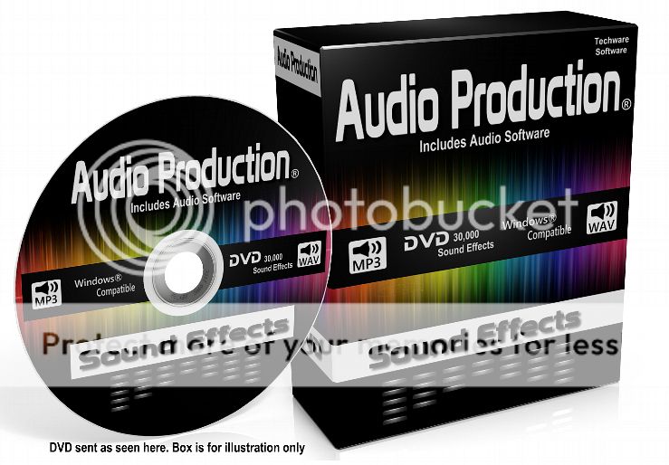 30,000 Digital Sound Effects DVD DJ Mixing Music Edit Recording Audio ...